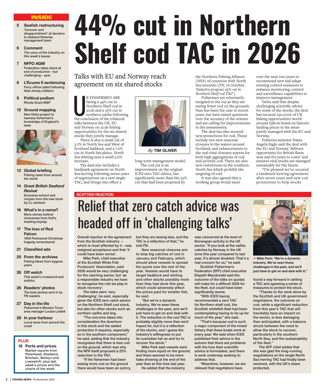 Fishing News Magazine - 25th December 2025/1st January 2026 Edição anterior