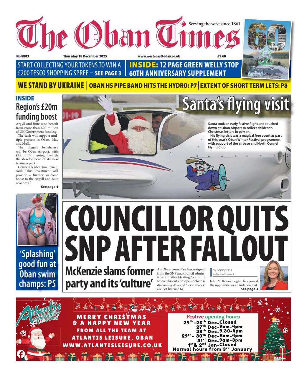The Oban Times & Lochaber Times Magazine - Thursday, December 18, 2025 ...
