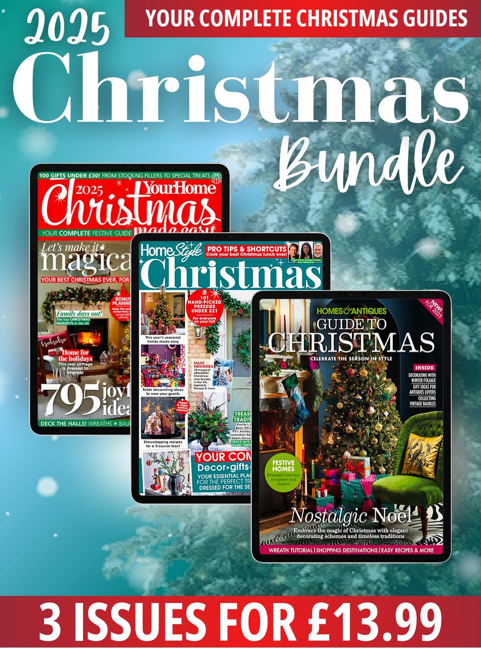 Homes & Antiques Magazine - 2025 Christmas Bundle Édition spéciale
