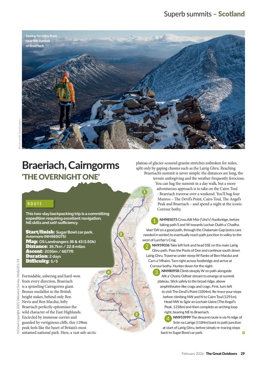 TGO - The Great Outdoors Magazine Subscriptions and February 2026 Issue