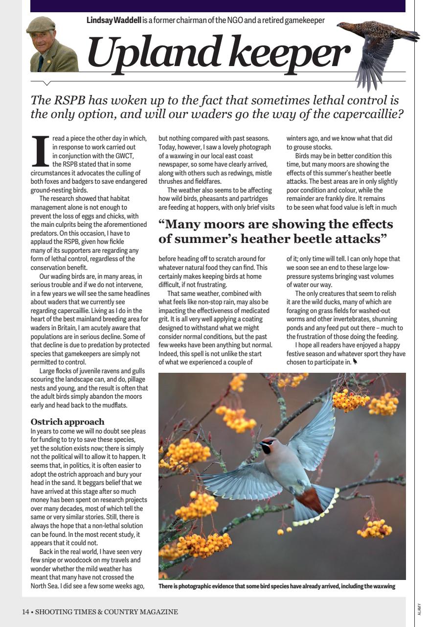 Shooting Times & Country Magazine - 7-Jan-2026 Back Issue