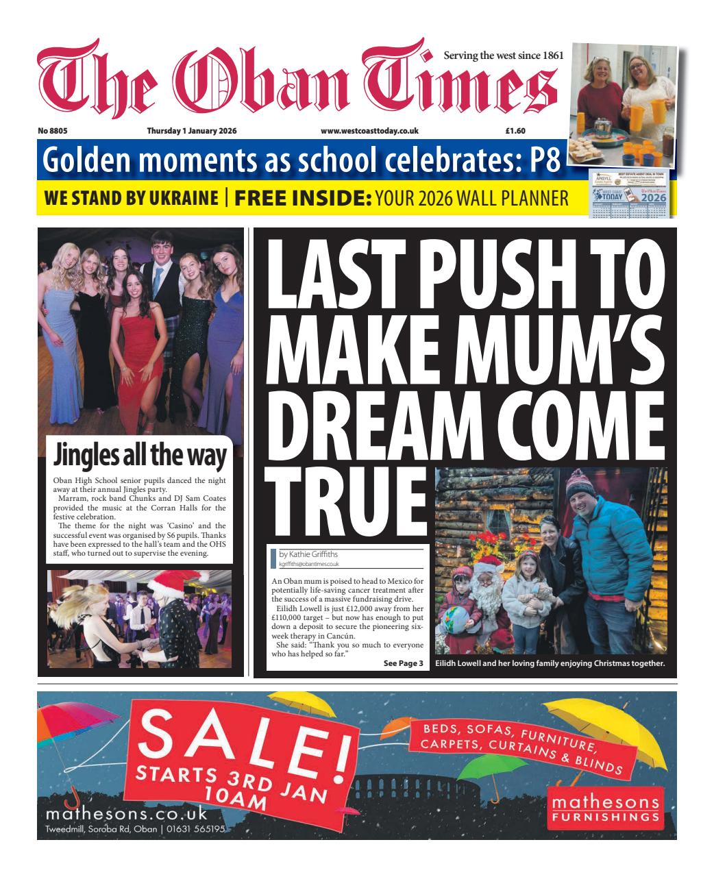 The Oban Times & Lochaber Times Magazine - Thursday, January 01, 2026 ...