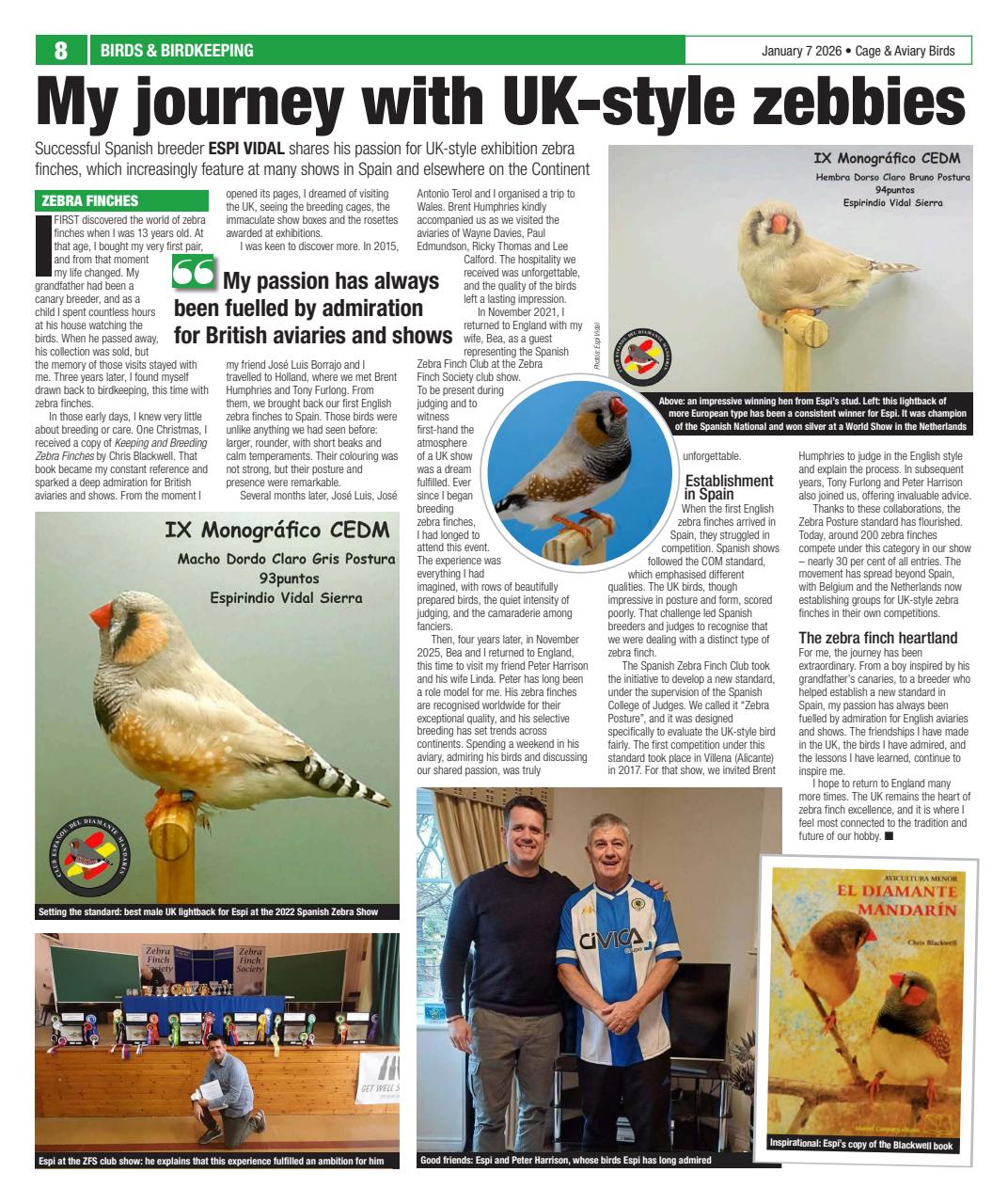 Cage & Aviary Birds Magazine - 7th January 2026 Back Issue