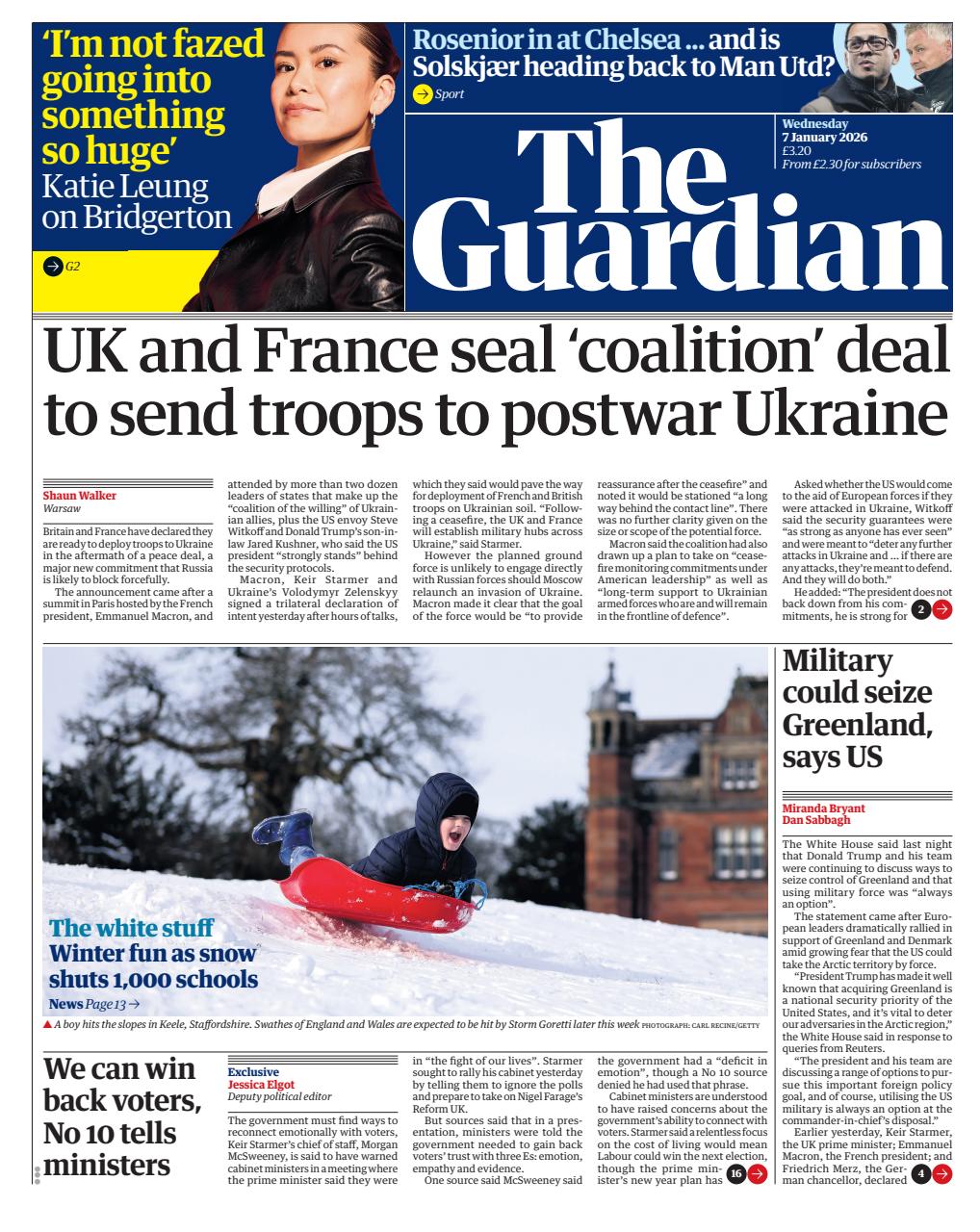 The Guardian Newspaper - Wednesday, 07 January 2026 Back Issue