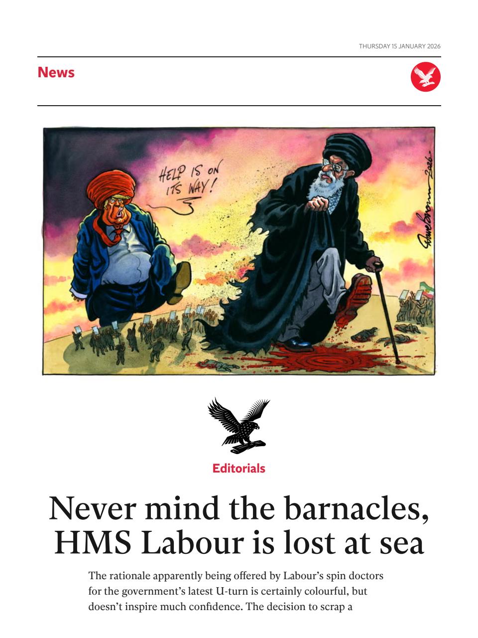 The Independent Daily Edition Newspaper - Thursday, 15 January 2026 ...
