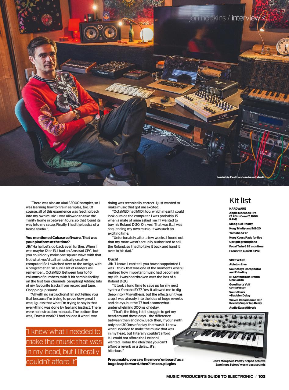 Music Magazine - Producer's Guide to Electrontics 6th Ed. Edición anterior