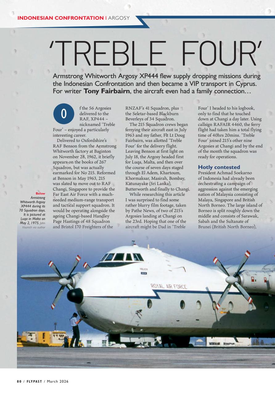 FlyPast Magazine Subscriptions and March 2026 Issue