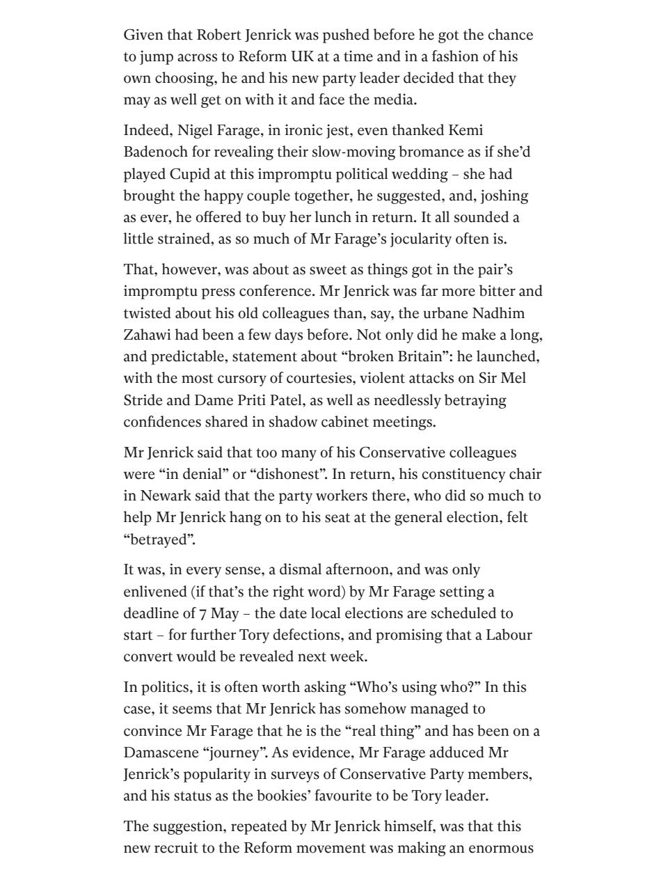 The Independent Daily Edition Newspaper - Friday, 16 January 2026 ...