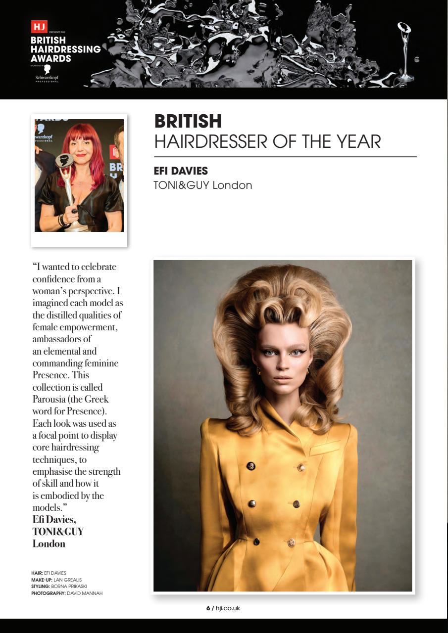 Hairdressers Journal Magazine Subscriptions and BHA Winning Collections ...