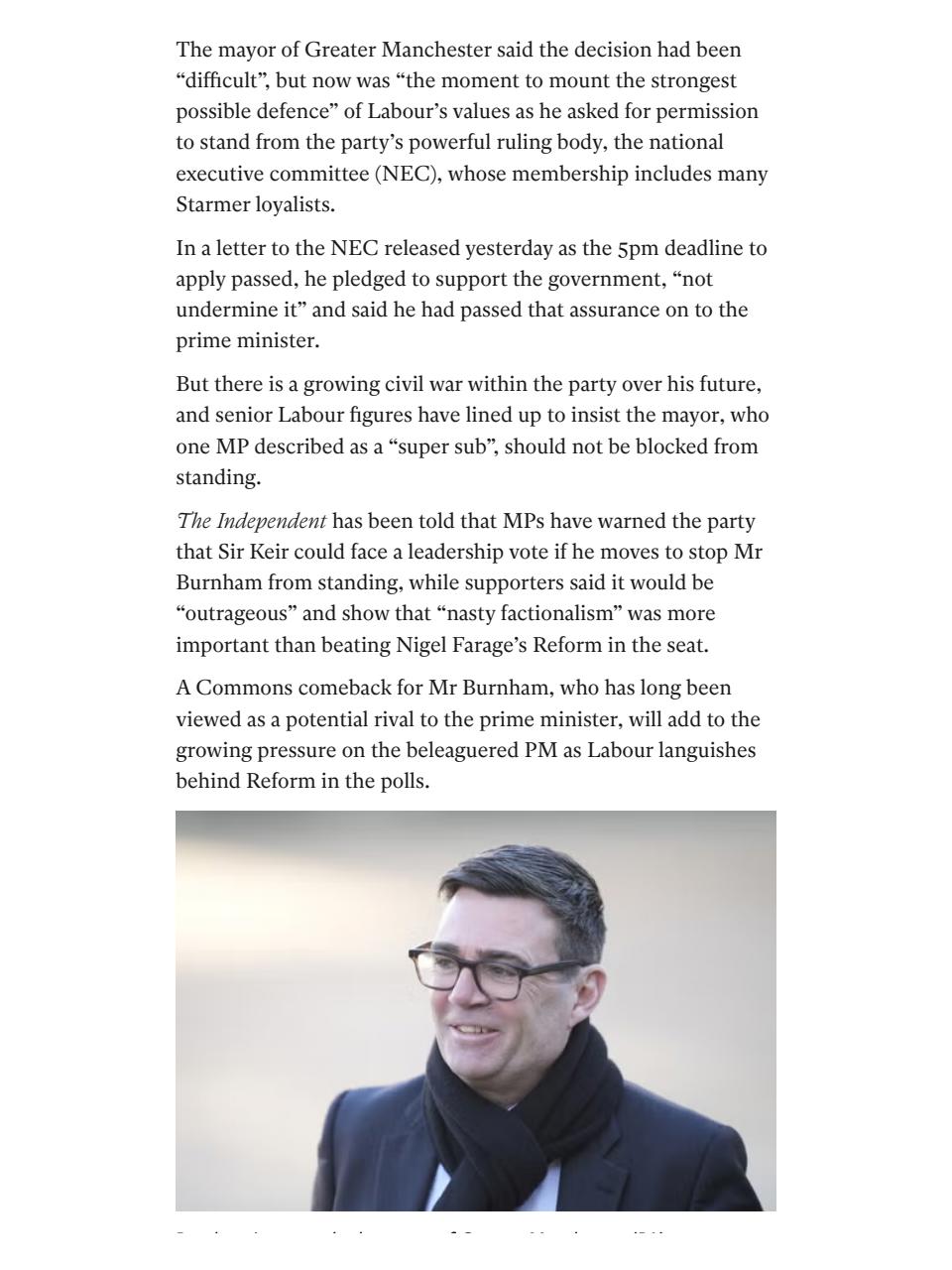The Independent Daily Edition Newspaper - Sunday, 25 January 2026 ...