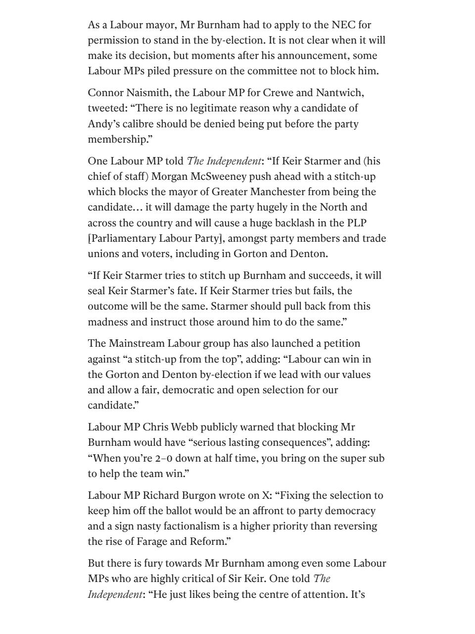 The Independent Daily Edition Newspaper - Sunday, 25 January 2026 ...