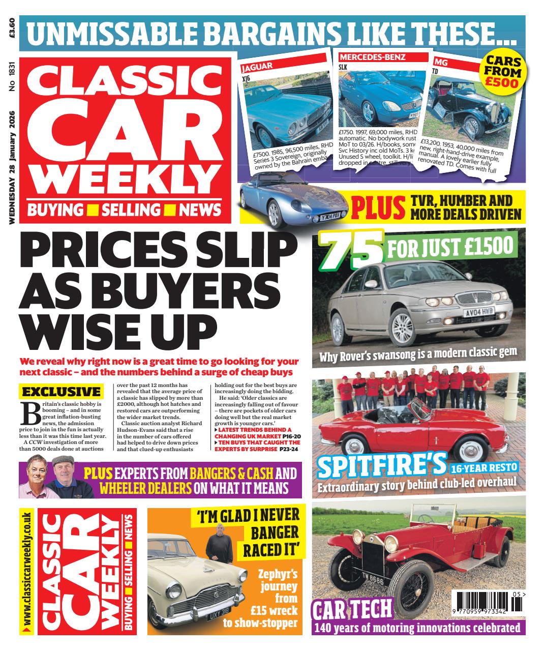 Classic Car Weekly Magazine - 28 January 2026 Edição anterior