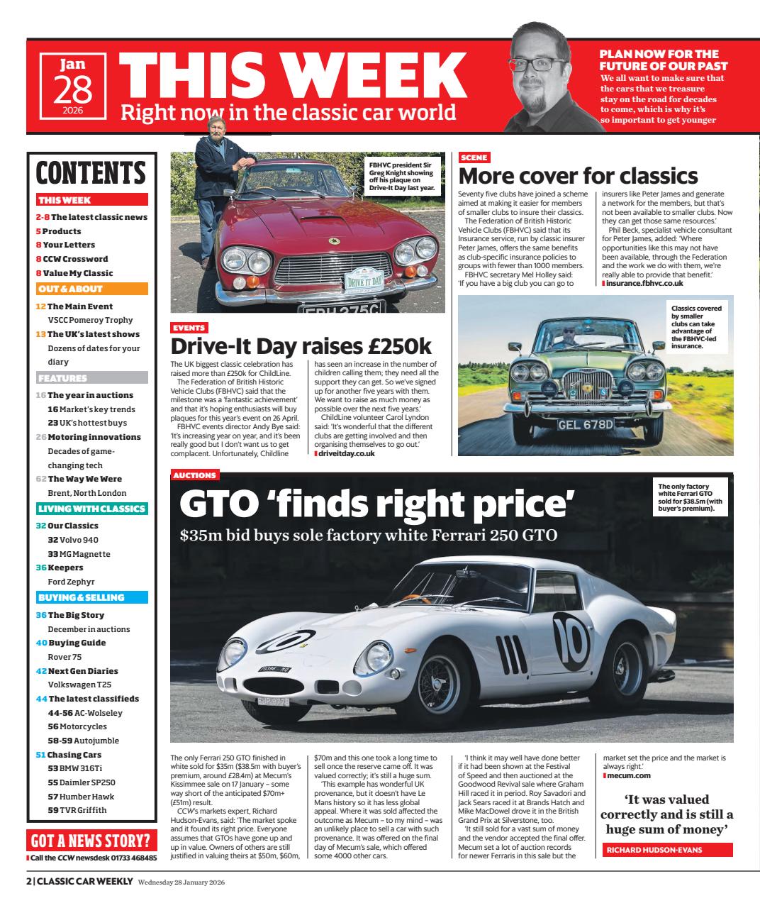 Classic Car Weekly Magazine - 28 January 2026 Edição anterior