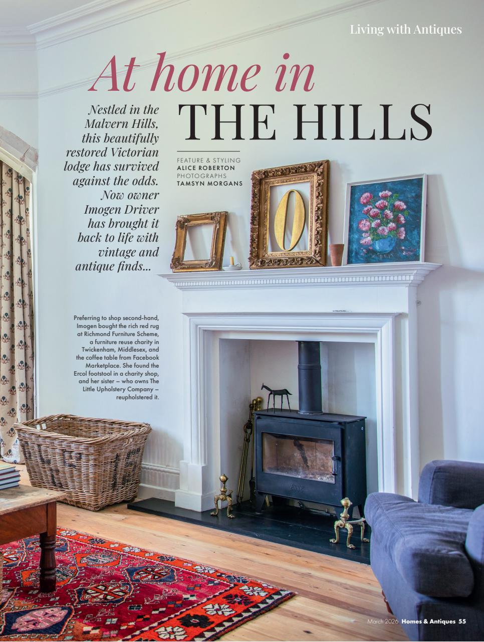 Homes & Antiques Magazine - March 2026 Edición anterior