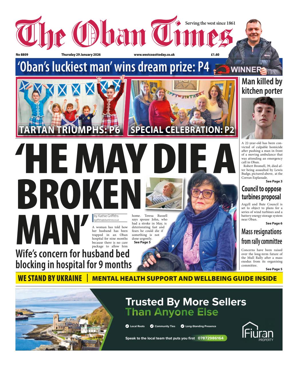 The Oban Times & Lochaber Times Magazine - Thursday, January 29, 2026 ...