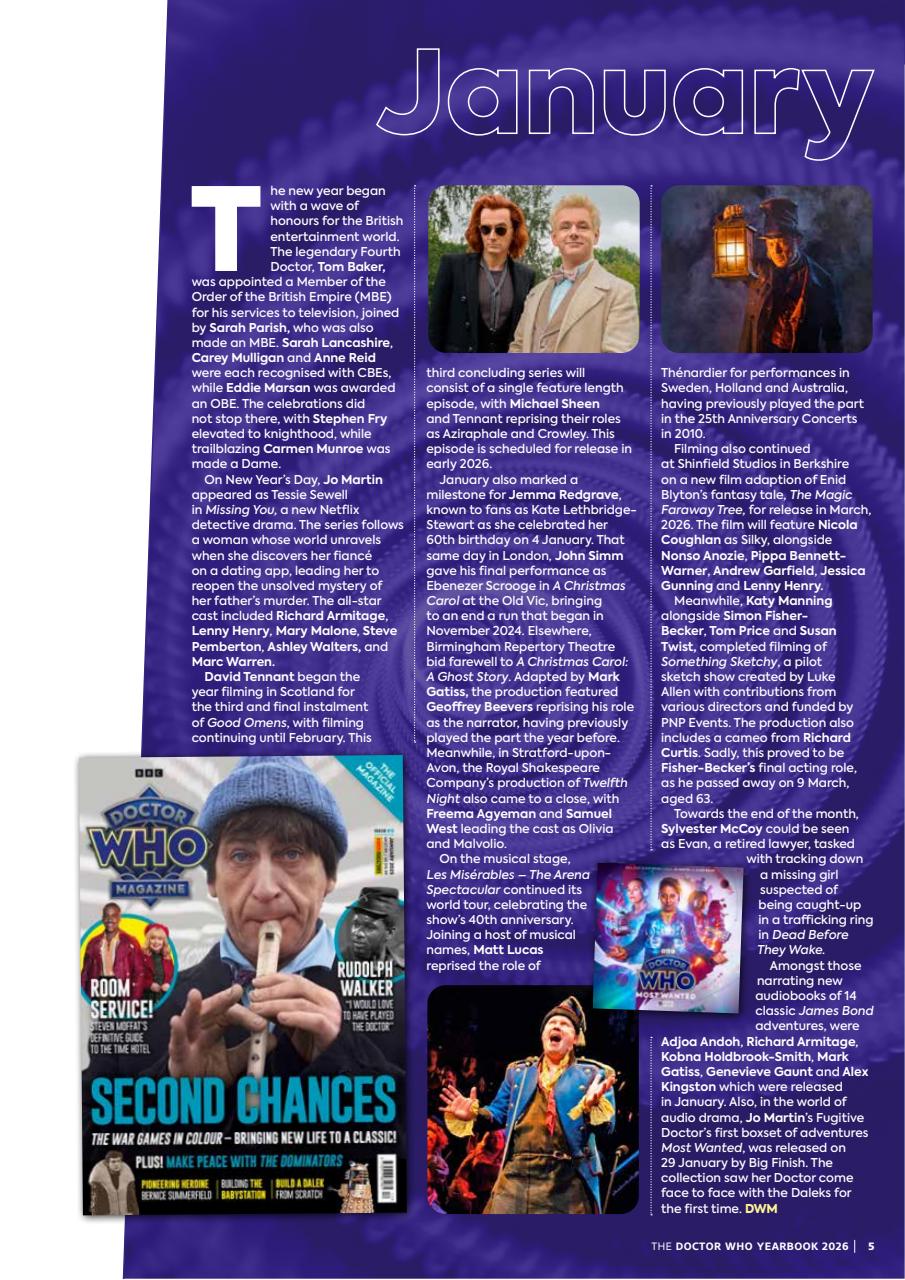 Doctor Who Magazine - DMW Special 72: Yearbook Special Issue