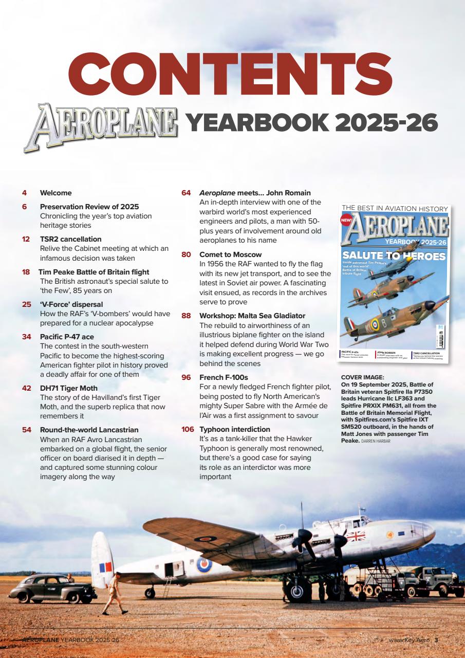 Aeroplane Magazine - Aeroplane Yearbook 2025-26 Edición especial