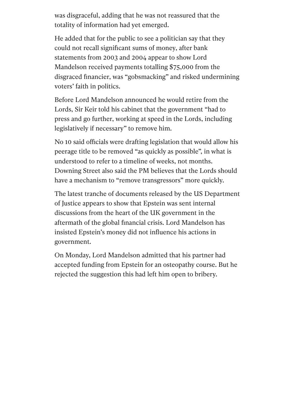 The Independent Daily Edition Newspaper - Wednesday, 04 February 2026 ...