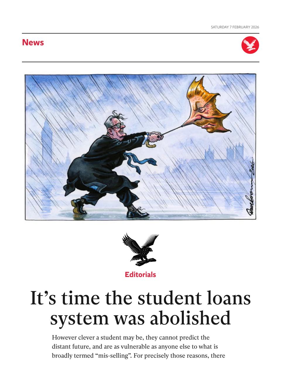 The Independent Daily Edition Newspaper - Saturday, 07 February 2026 ...