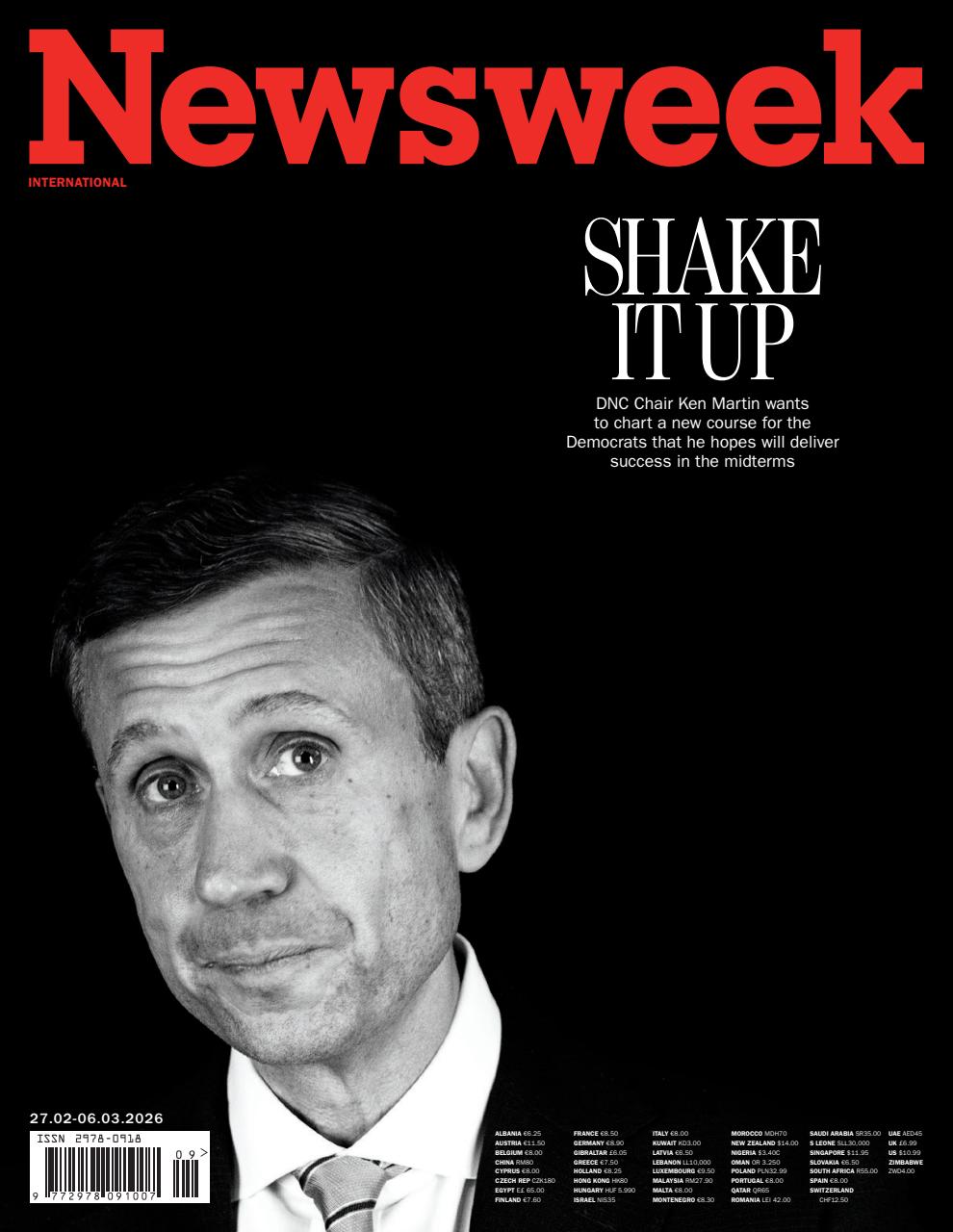 Newsweek International Magazine Subscriptions and Feb 27 - Mar 6, 2026 ...