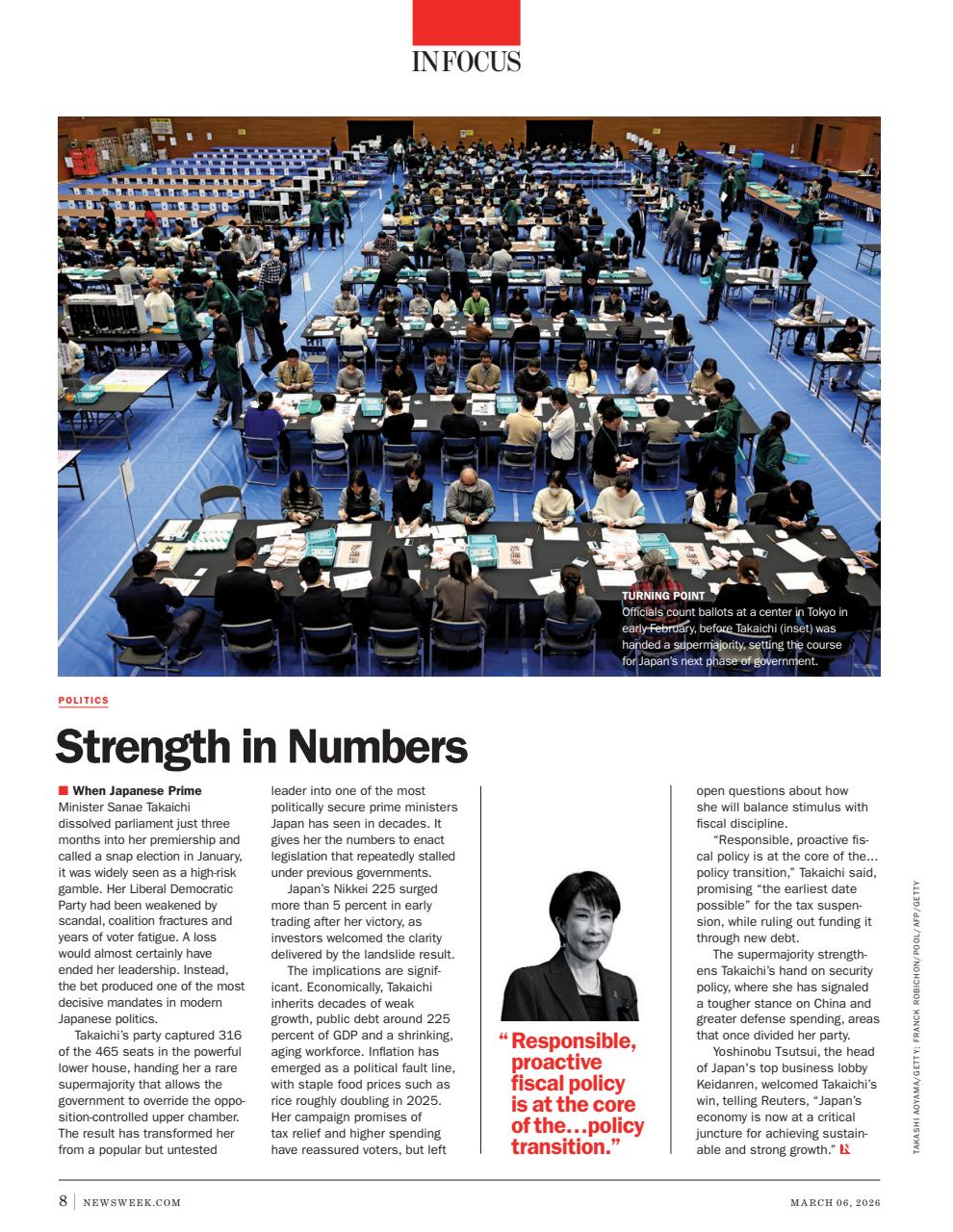 Newsweek International Magazine Subscriptions and Feb 27 - Mar 6, 2026 ...