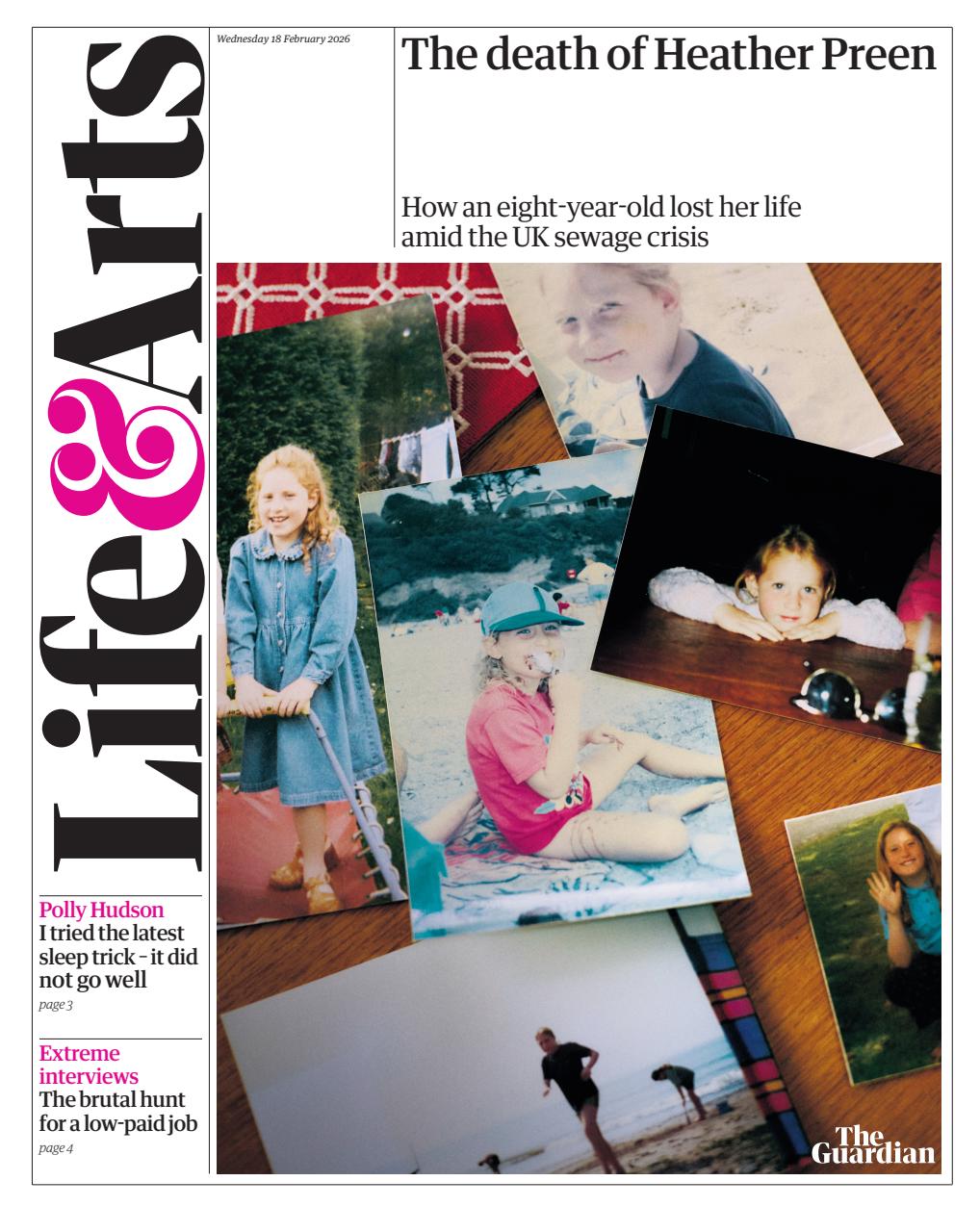 The Guardian Newspaper - Wednesday, 18 February 2026 Back Issue
