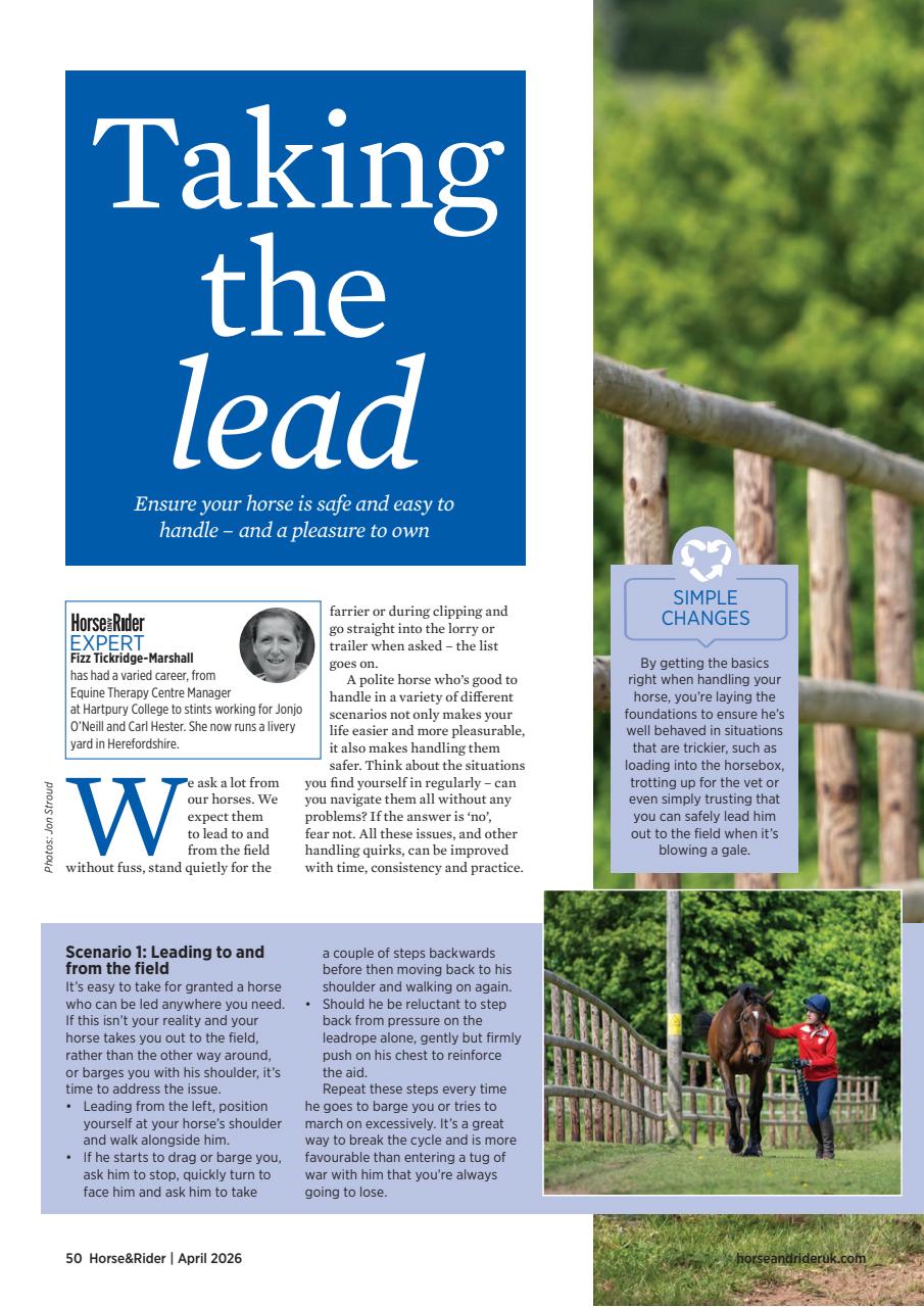 Horse&Rider Magazine - UK equestrian magazine for Horse and Rider ...