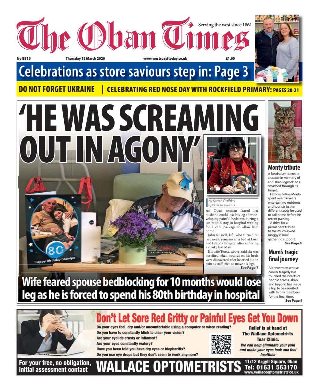 The Oban Times & Lochaber Times Magazine - Thursday, March 12, 2026 ...