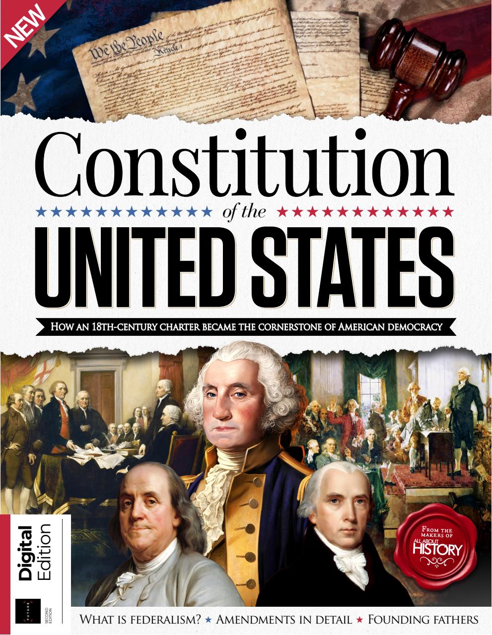 About History Bookazine - Constitution of the United States 2nd Ed ...