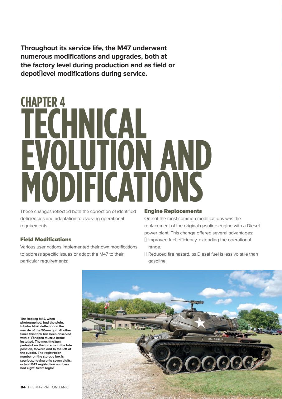 Military Modelcraft International Magazine - The M47 Patton Tank ...