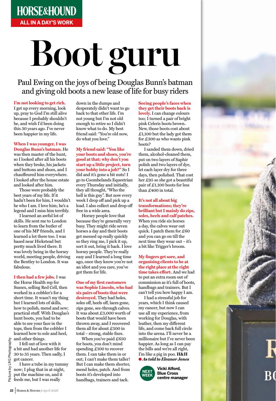 Horse & Hound Magazine - 09-Apr-26 Back Issue