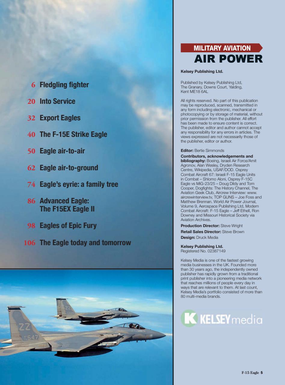 Aviation Bookazine Series - F15 Eagle Special Issue