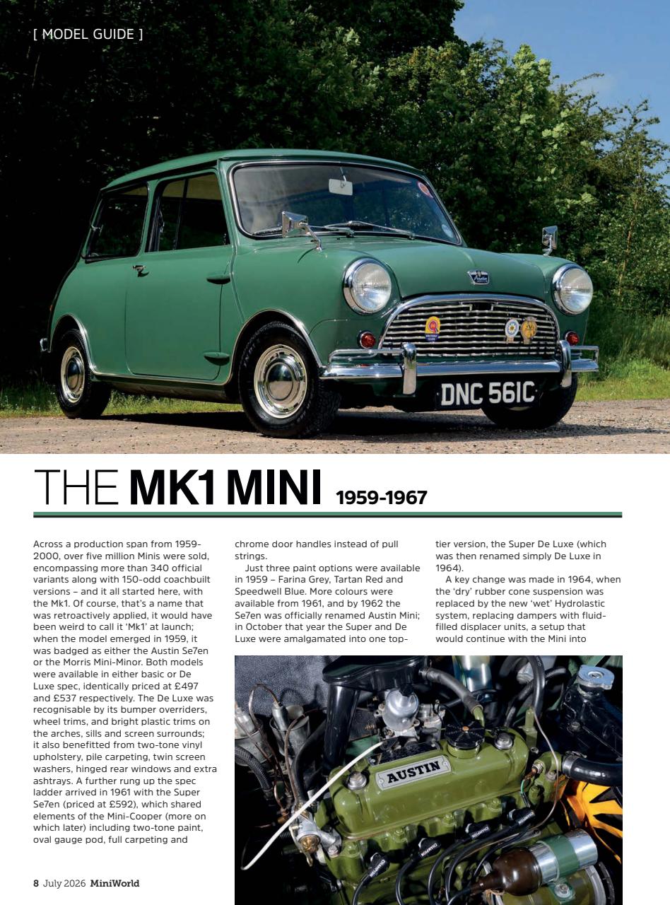 Mini World Magazine Subscriptions and July 2026 Issue