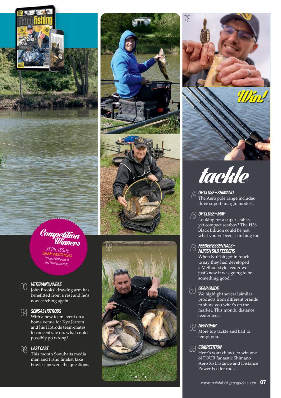 Match Fishing Magazine Subscriptions and June 2026 Issue