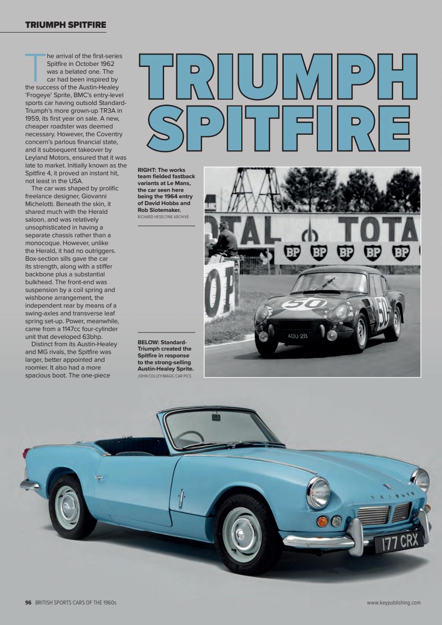 Classic Land Rover Magazine - British Sports Cars of the 1960s Special ...