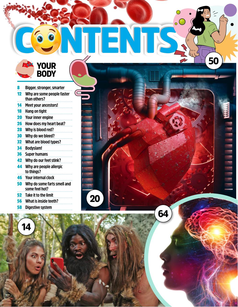 The Week Junior Bookazine Subscriptions and Science+Nature: Human Body ...
