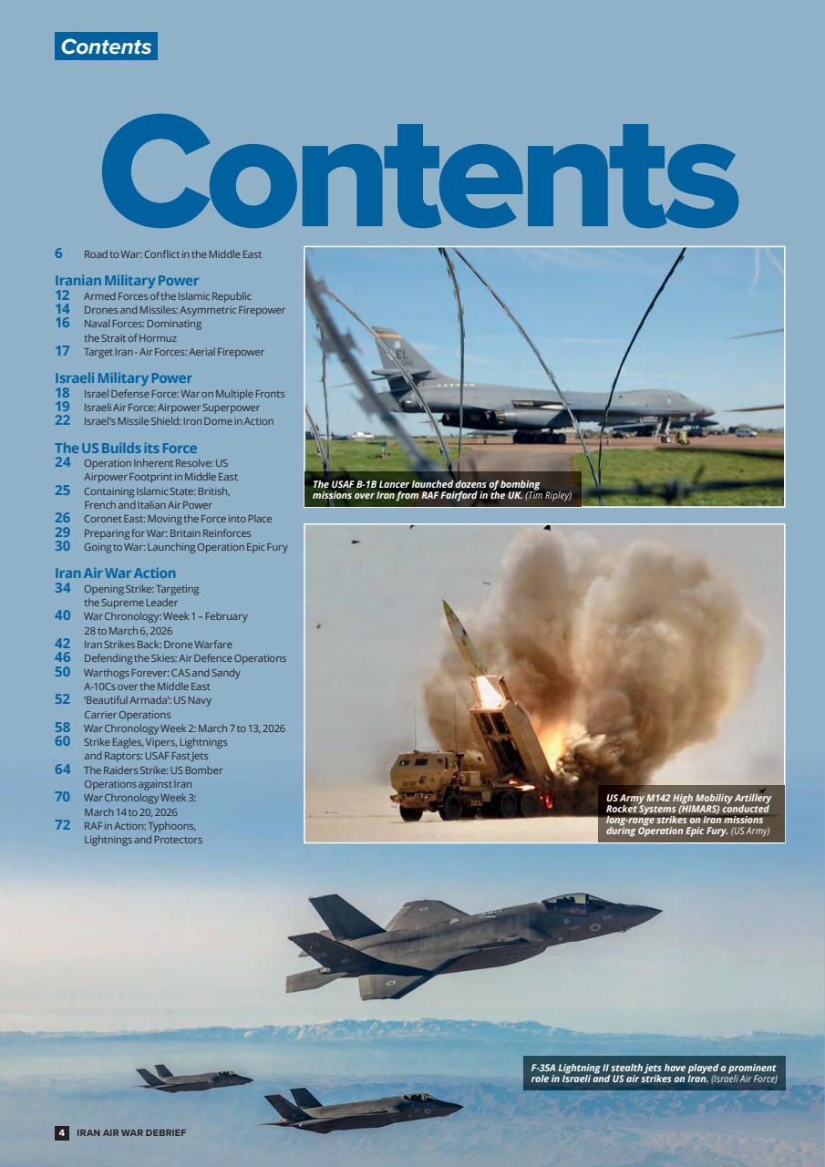Aviation Specials Magazine - Iran Air War 2026: Debrief Back Issue