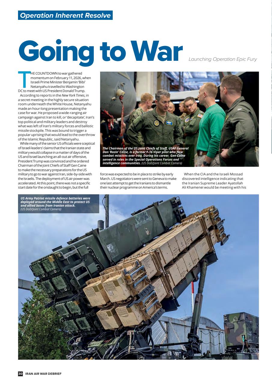 Aviation Specials Magazine - Iran Air War 2026: Debrief Back Issue
