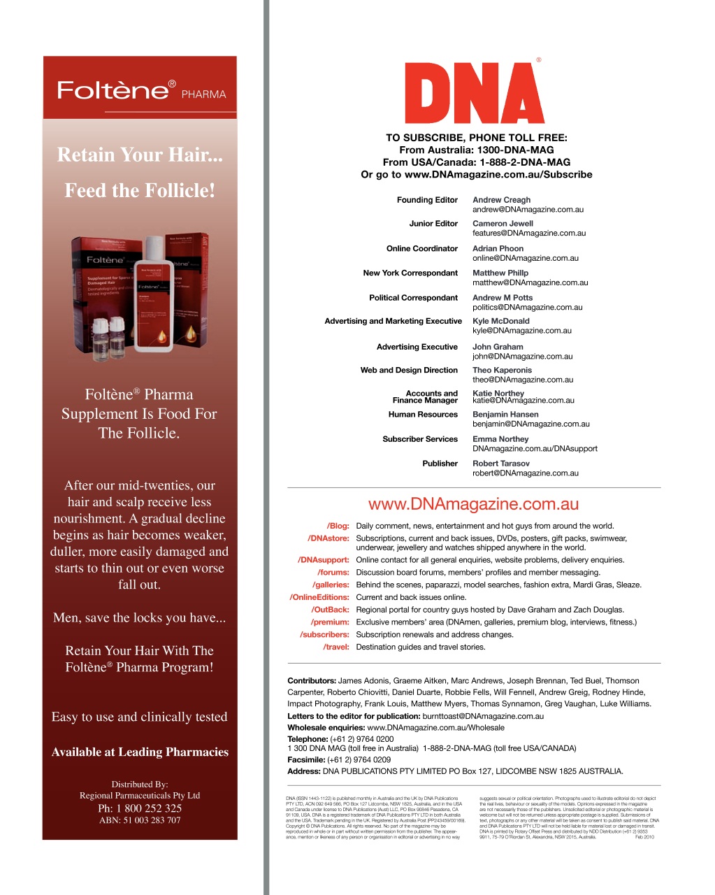 DNA Magazine - DNA #121 - 10th Anniversary Back Issue