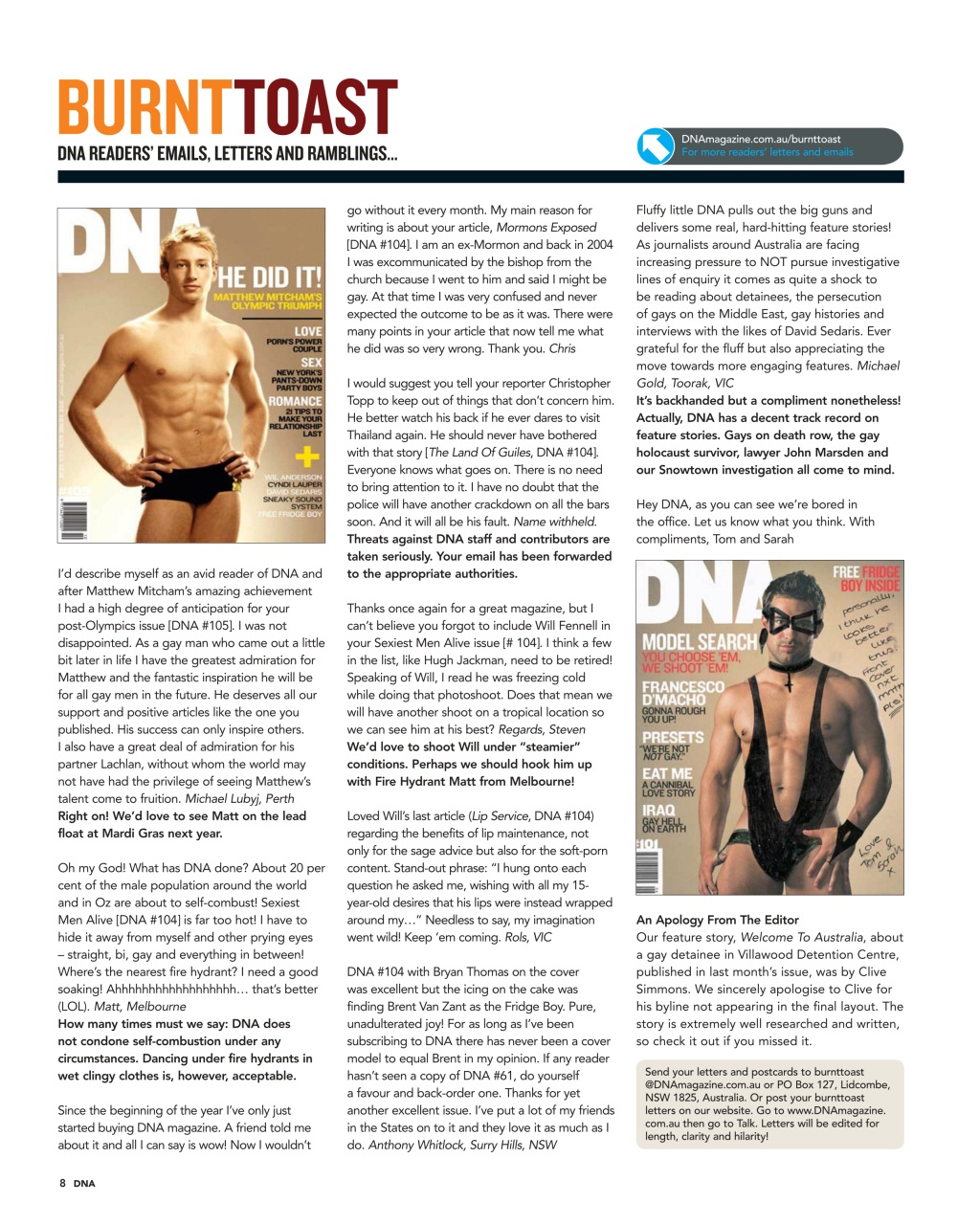 DNA Magazine - DNA #106 Back Issue