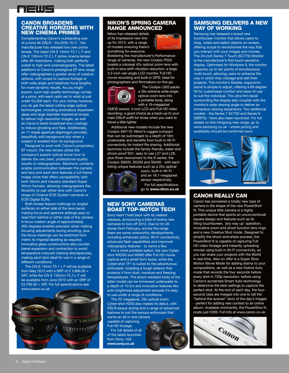 Digital FilmMaker Magazine - Issue 2 Back Issue