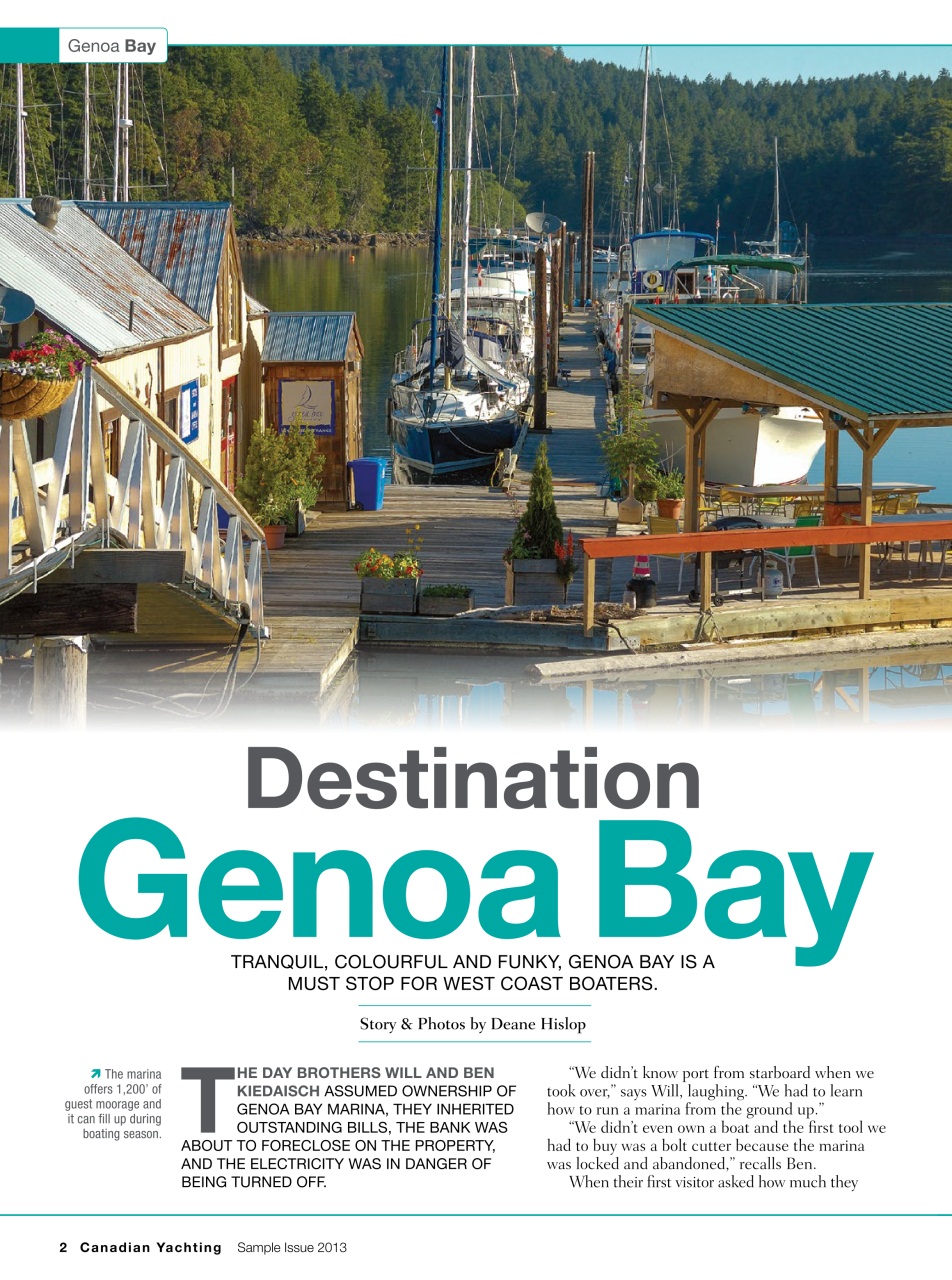 Canadian Boating Magazine - Free Sample Issue Edición anterior