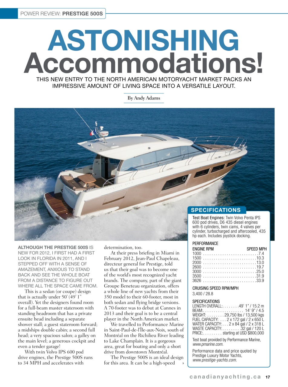 Canadian Boating Magazine - Free Sample Issue Edición anterior
