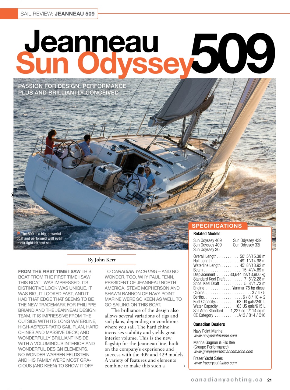 Canadian Boating Magazine - Free Sample Issue Edición anterior