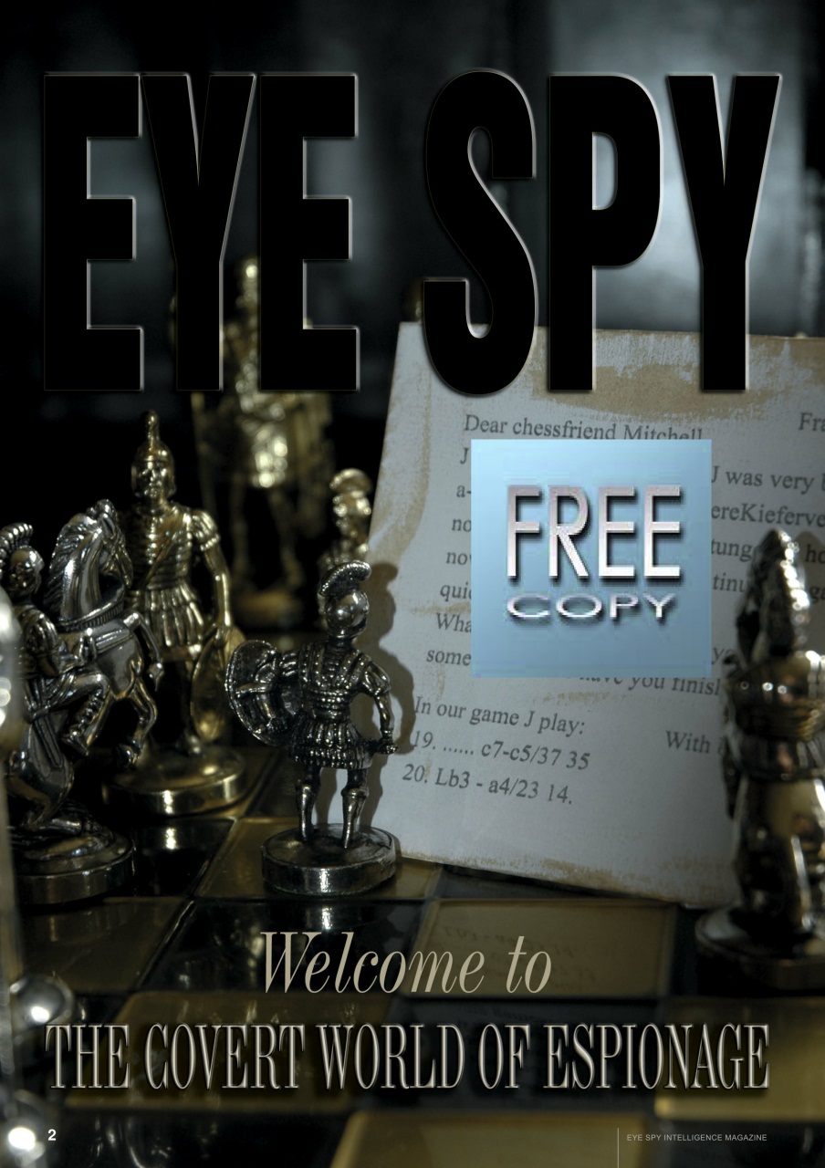 Eye Spy Magazine - Free Preview Issue Back Issue