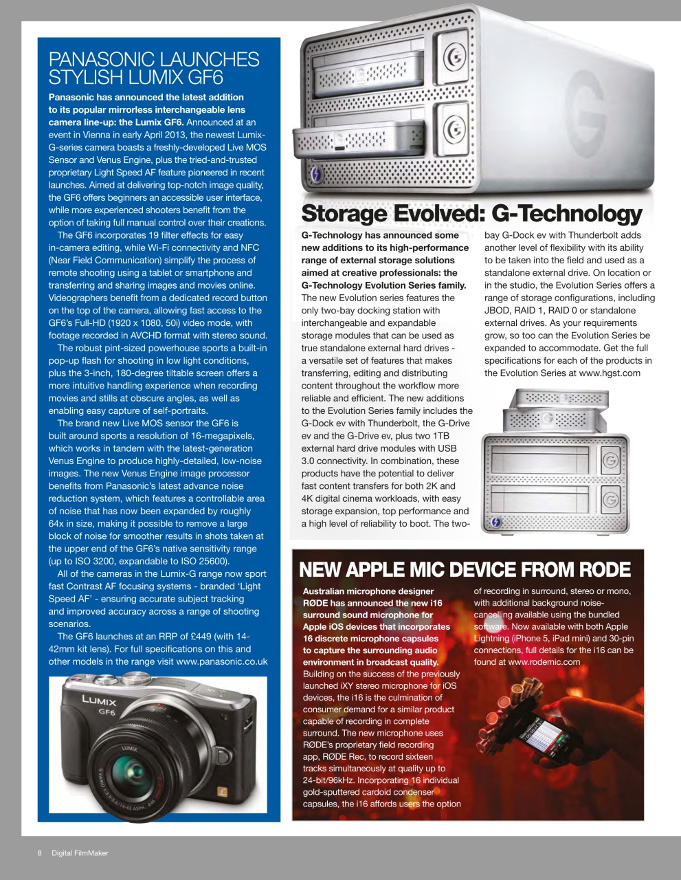 Digital FilmMaker Magazine - Issue 4 Back Issue