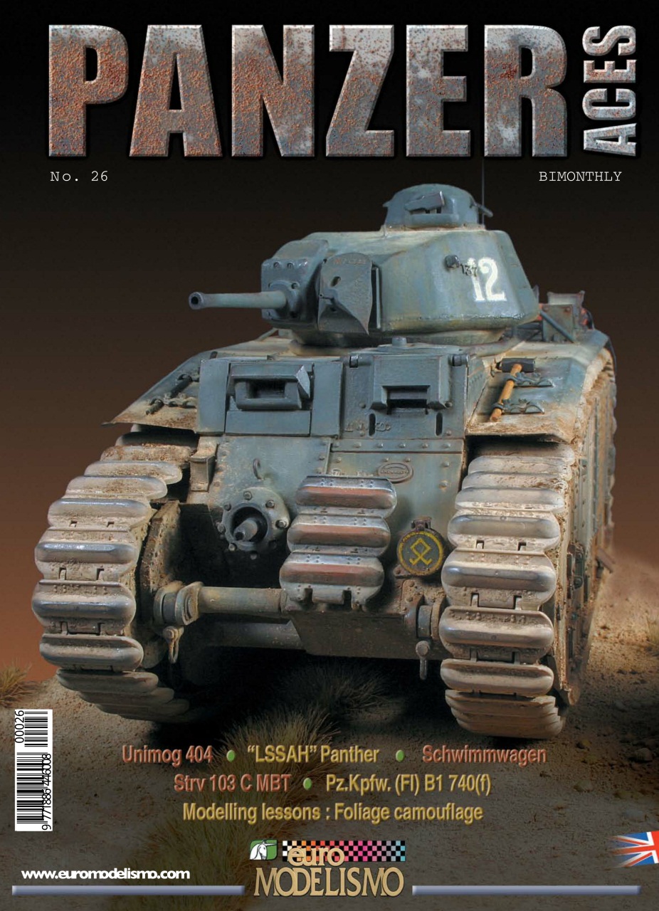 Panzer Aces Magazine - Panzer Aces 26 English Back Issue