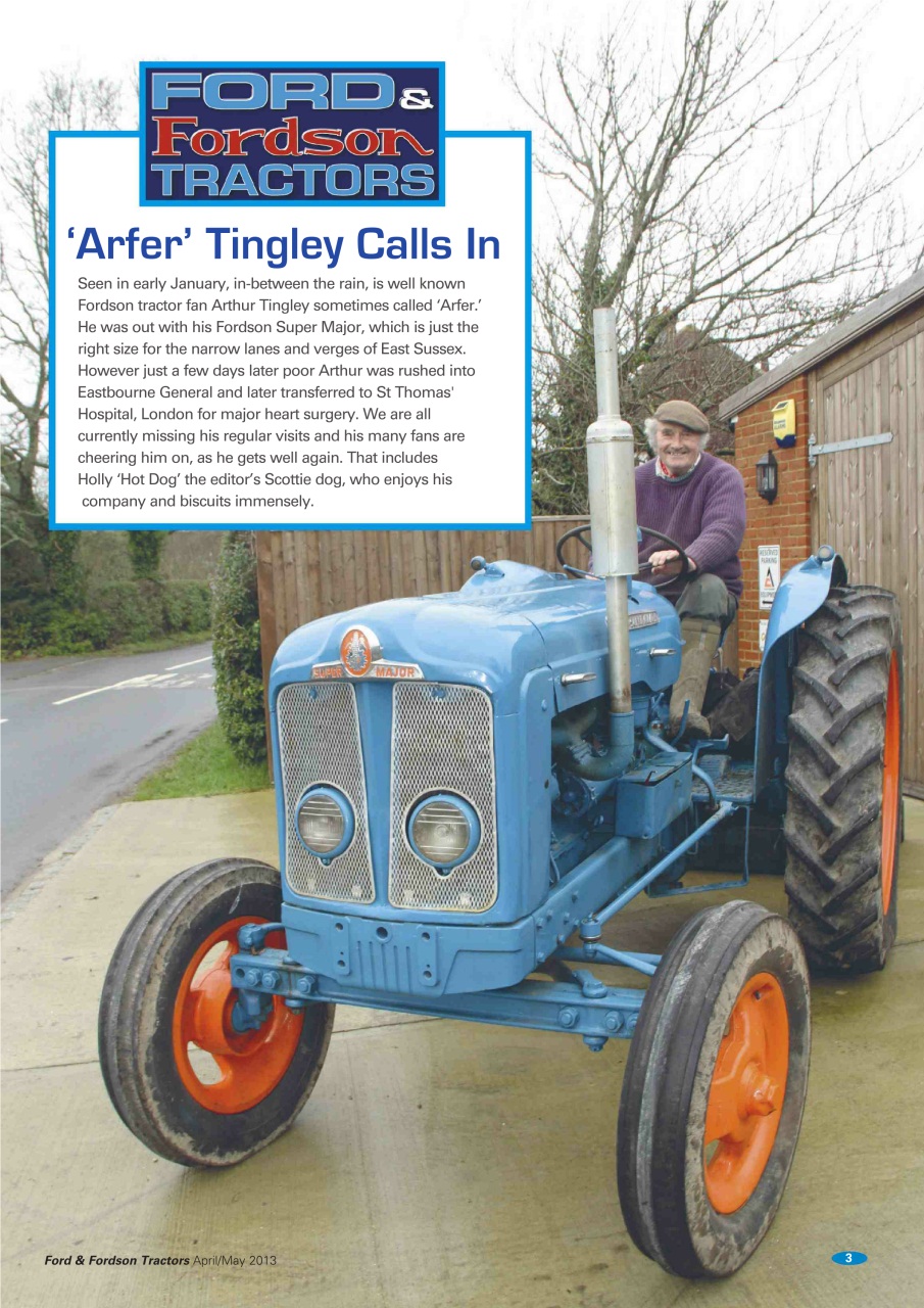 Ford & Fordson Magazine - Ford & Fordson April-May 2013 Back Issue