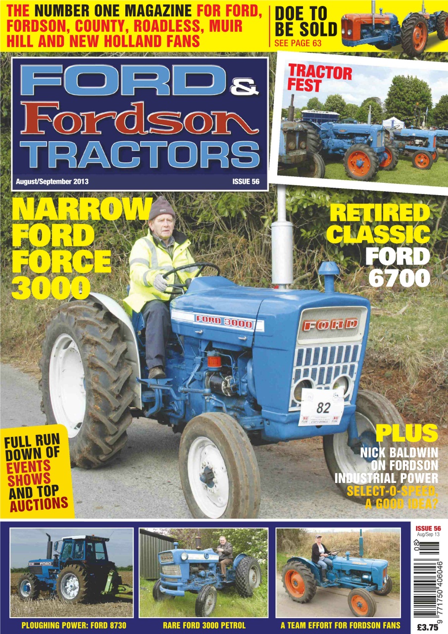 Ford & Fordson Magazine - Ford & fordson Aug_Sept 13 Back Issue