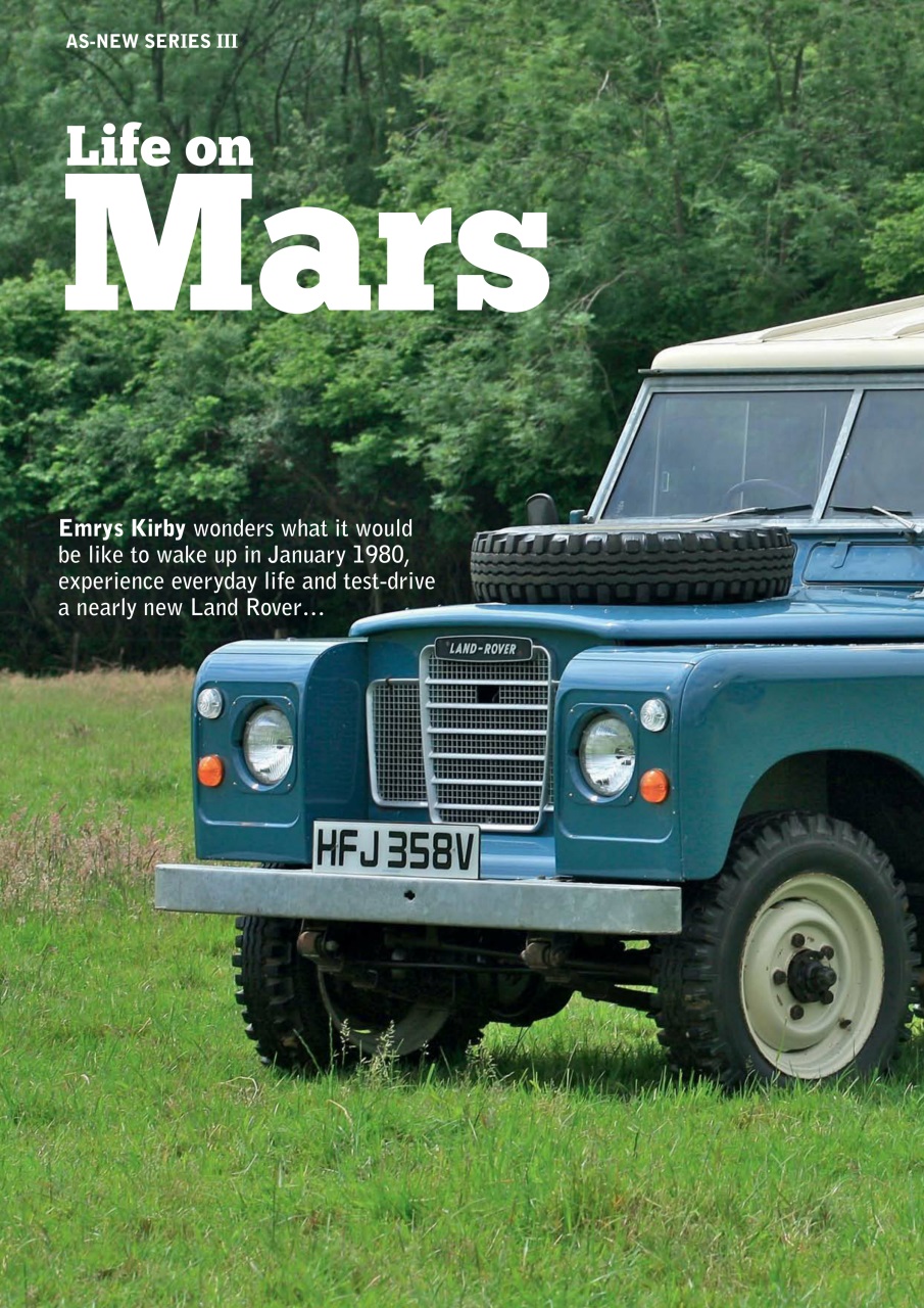 Classic Land Rover Magazine - Issue 6 Back Issue